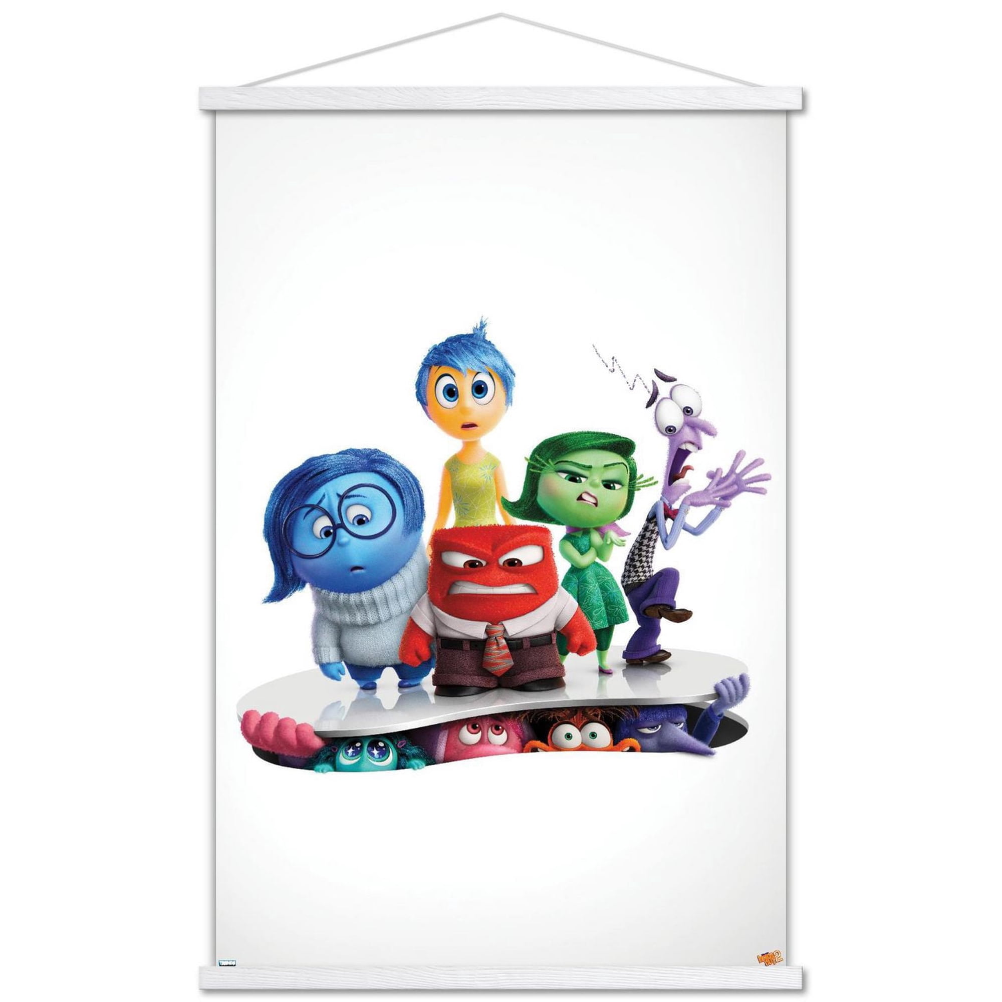 Trends International Disney Inside Out 2 - One Sheet Wall Poster  14.725 X 22.375 Framed 22 In X 34 In