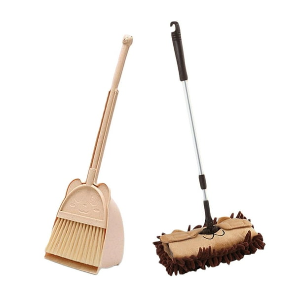 Mop Kids Sweeping House Cleaning Toy Set, Children's Broom and Dustpan ...