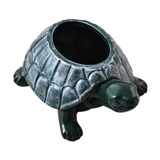 Maceta de tortuga, colección de de arte, figura de animal de escritorio ...