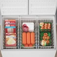 Chest Freezer Baskets, Deep Freezer Organizer Bins Sturdy Metal Wire ...