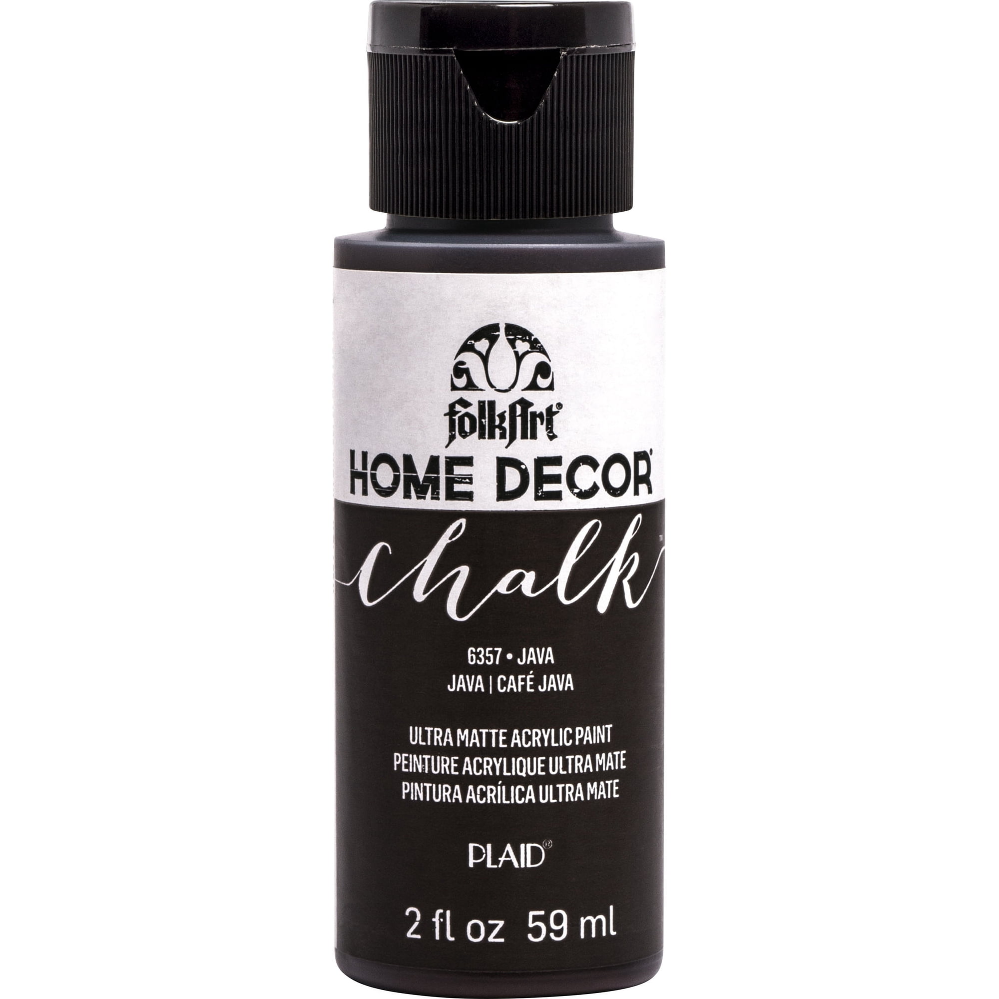 Click here for Plaid Folkart Home Decor Chalk Paint 2oz-Java 2 Oz prices