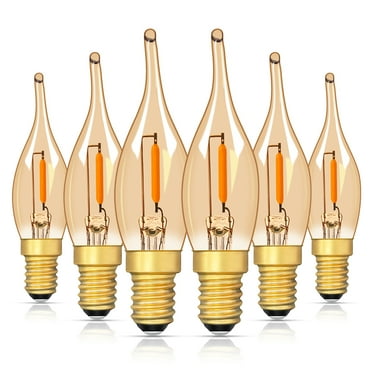 Flicker Flame Light Bulb Flame Tip Halloween Chandelier Flickering ...