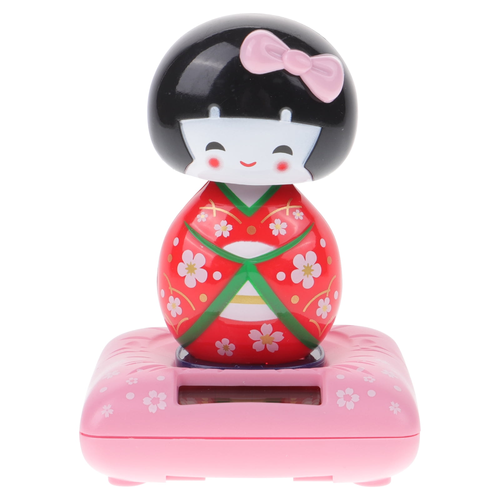 Click here for Shisuyan Red Creative Kimono Doll Car Ornament Sol... prices