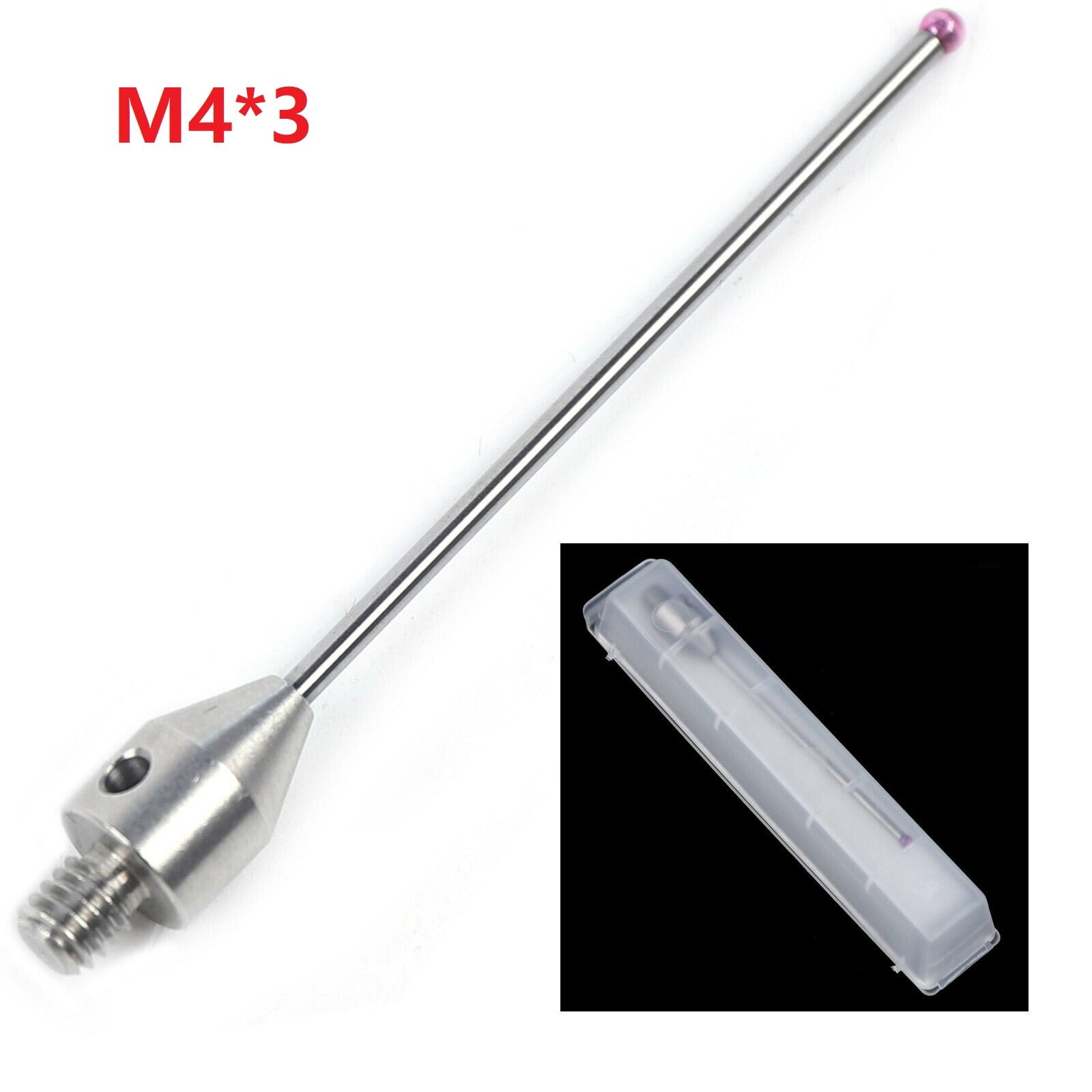 Buy CMM Probe CMM Stylus Touch Probe 1 Pcs 50mm Long M4 Thread Ball ...