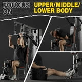 Syedee Home Gym Station, Workout Station with 150LBS Weight Stack, Home ...
