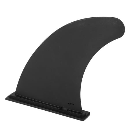 Surf SUP Fin, Surf Board Center Fin PVC 9in Fixed Socket Type Black ...