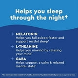 Nature Made Wellblends Sleep Longer, Melatonin 10mg, L-Theanine, and ...