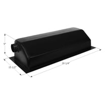 Icon HT702ED 15.5" x 39.25" x 9" Right End Drain Holding Tank - Walmart.com