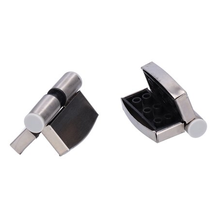 Herwey Toilet Door Hinge,Gravity Hinge,2Pcs Gravity Hinge 201 Stainless ...
