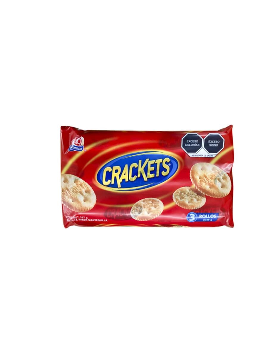 Pack de 16 Galletas Crackets Gamesa de 267g Gamesa Crackets | Walmart ...