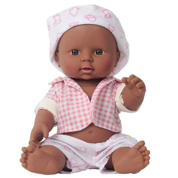 Muñeca negra de 30 cm con granos de café, mini muñeca africana, muñeca ...