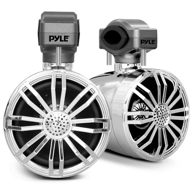 Pyle 3.5” Waterproof Off-Road Speakers - 40W Marine Grade Passive ...