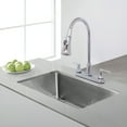 Wasserman 22167043 - Kitchen Sink Faucet Double Handle Pull Down Spray ...
