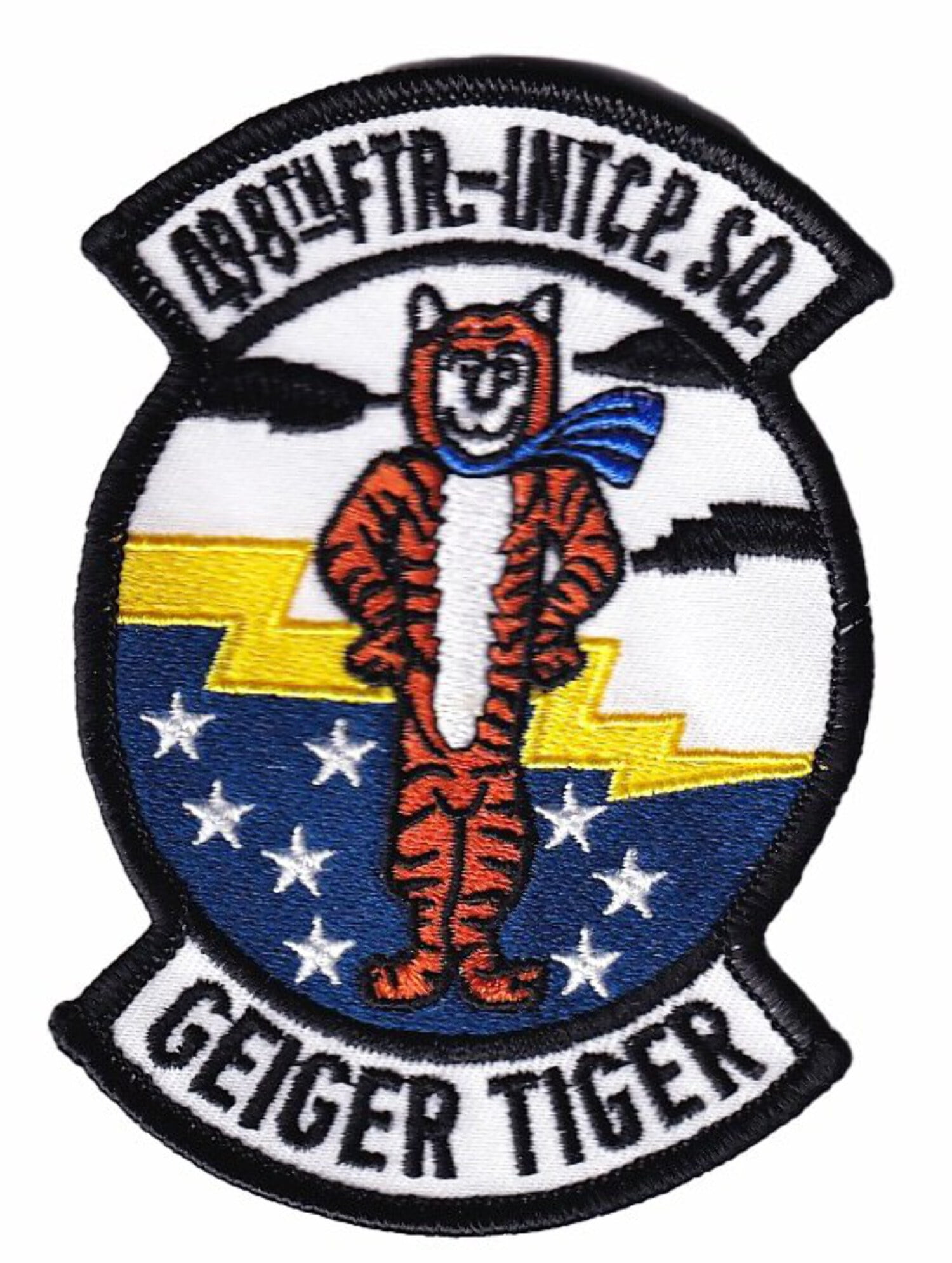 498th Fighter Interceptor Squadron Patch – With Hook and Loop, 3.5 ...