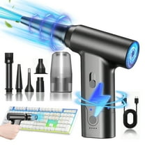 XPOWER Portable Electric Duster, Air Pump, Blower for Computer - Black ...