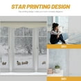 BESTYASH Glitter Curtains for Living Room Polyester Sheer Transparency ...