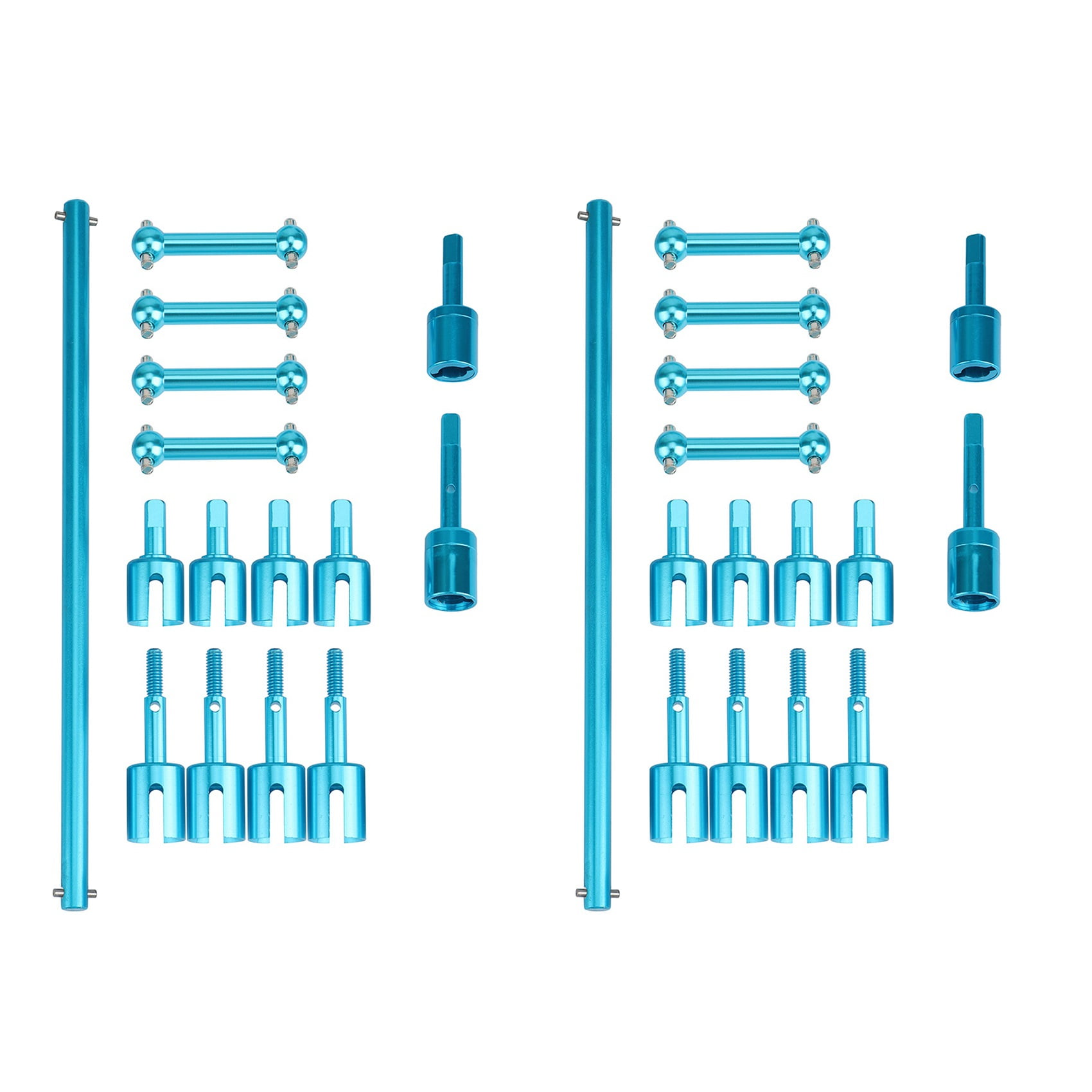 2 Set Metal Drive Shaft Dog Bone Gearbox Joint Cup For TT01 01 TT01D 2-set-metal-drive-shaft-dog-bone-gearbox-joint-cup-for-tt01-01-tt01d