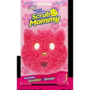 Scrubby Daddy Smiley Face, Odor Resistant & Scratch-Free Kitchen Sponge ...