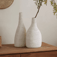 Narrow Neck Vase in White - Walmart.com