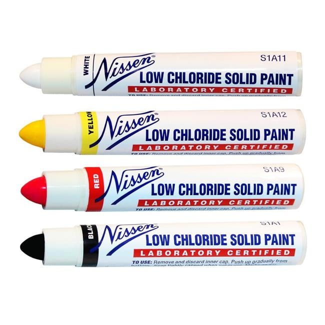 Nissen 436-60300 Low Chloride Solid Paint Marker - White - Walmart.com