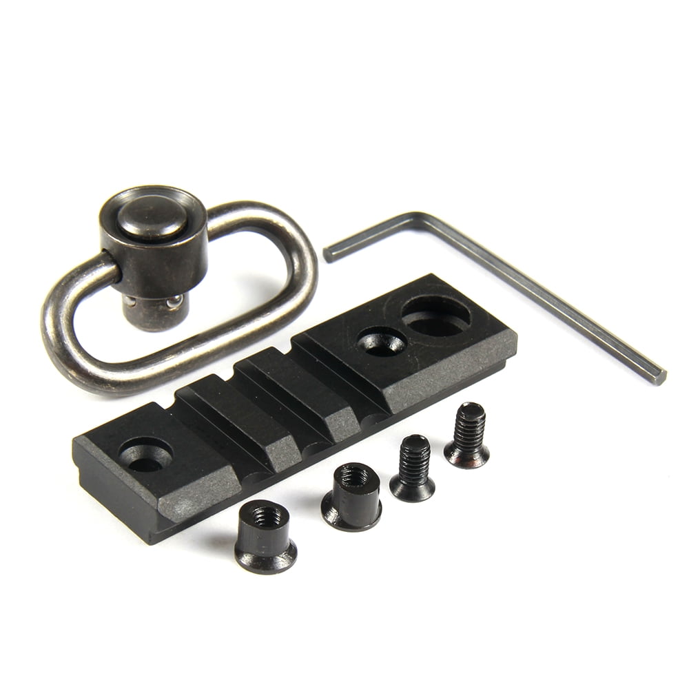 TACFUN 3 Slots Keymod Rail with Sling Swivel Port , Swivel included ...