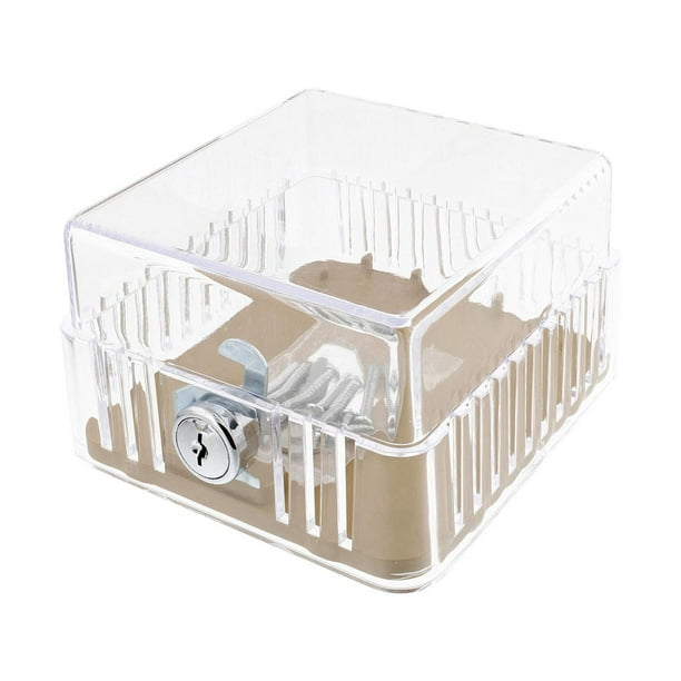 BISupply AC Thermostat Cover with Lock XS 1pk - Wall AC Panel Lock Box ...