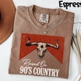 90s Country Music Graphic Shirt, Raised On Country Music Tee, Retro ...