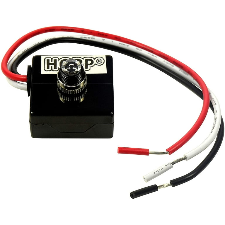 Outdoor Hardwire Light Control With Photocell Sensor Switch | Shelly ...