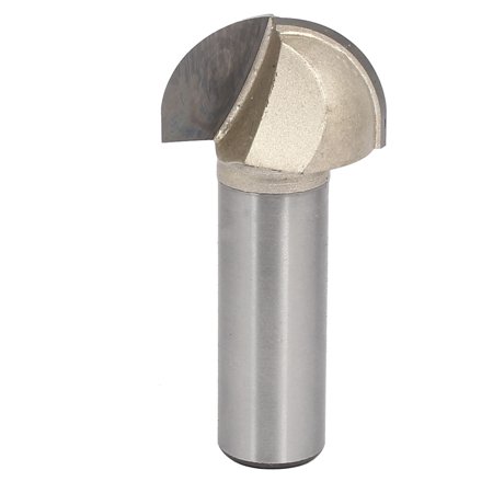 1/2-inch Shank 1-inch Cutting Dia 2 Flutes Core Box Router Bit ...