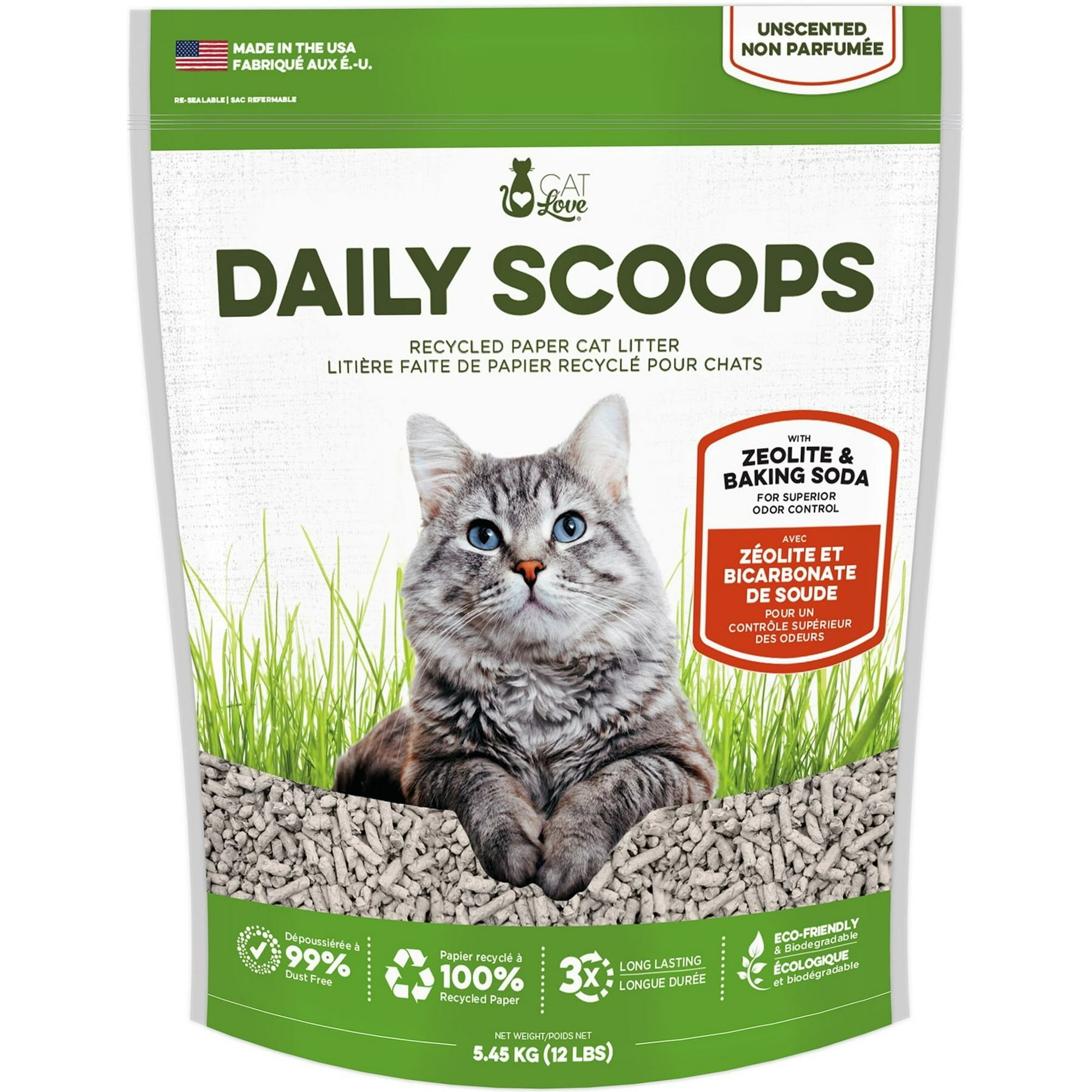Click here for Pack Of 2 - Cat Love Daily Scoops Paper Cat Litter... prices