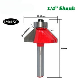 Yonico 5/8" Radius Cove Edge Forming Router Bit - 1/2" Shank - 13157 ...