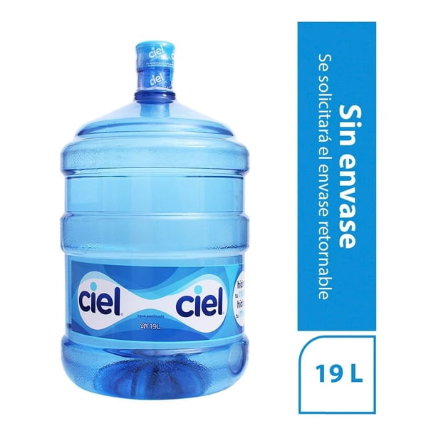 Agua purificada Ciel 19 l | Walmart en línea