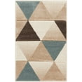 Well Woven Ruby Clark Area Rug - Modern Geometric Design - Walmart.com