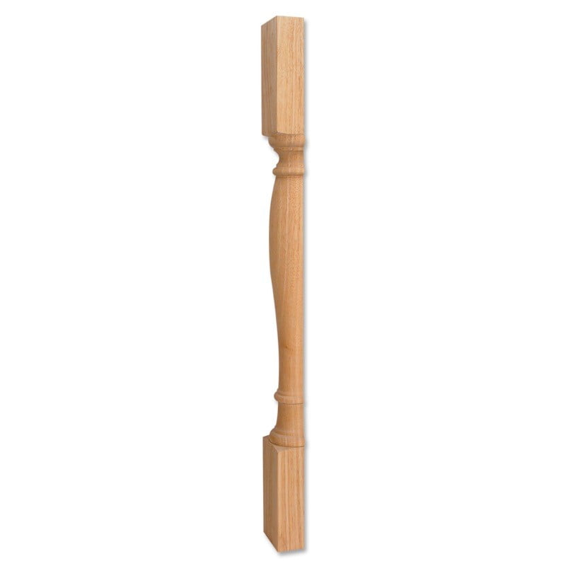 Hardware Resources P1S-ALD Turned Wood Split Post - Walmart.com