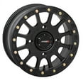 System 3 SB-5 Black 15" Wheels 32" XTR370 Tires Sportsman RZR Ranger ...