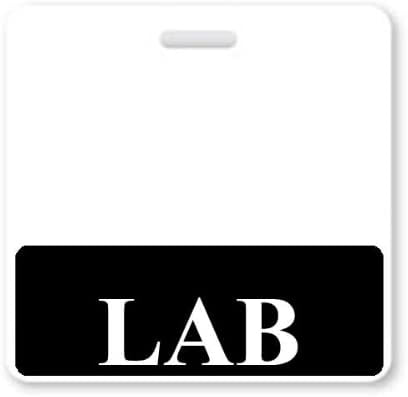 LAB Badge Buddy - Heavy Duty Horizontal Badge Buddies for Laboratory ...