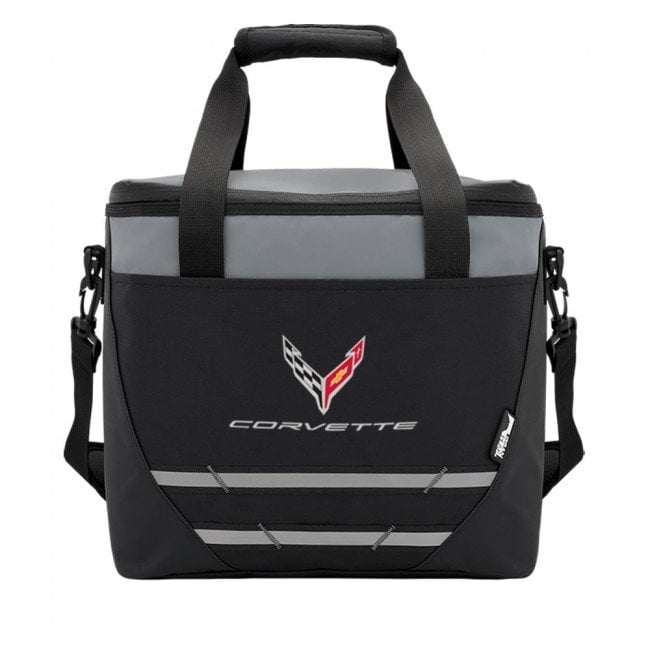 C8 Next Generation Corvette 24 Can Ice Chest Cooler Black/Grey Interior ...