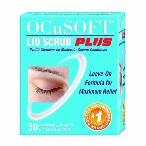 OCuSOFT Plus Eyelid Cleanser Pads 30 Each (Pack of 4) - Walmart.com