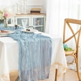 Cheesecloth Table Runner 10 ft Boho Gauze Cheese Cloth Table Runner ...