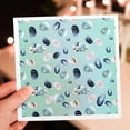 3drose, White Pearls and Blue Seashells in Pink and Teal Pastel Pattern ...