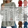 Ltctricy Oversized Sweatshirt for Women Casual Long Sleeve Side Split ...