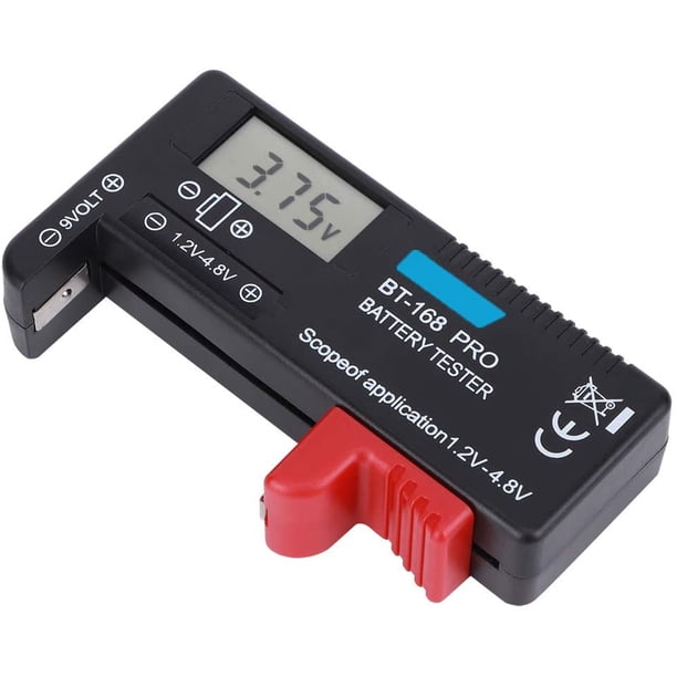 BT‑168PRO Digital LCD Battery Tester 1.2V‑4.8V Universal Battery ...