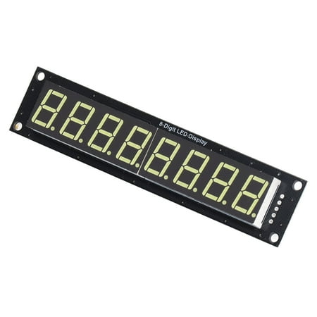 8 Digit Tube, Accurate Wiring 74HC595 Driver LED Segment Display Module ...