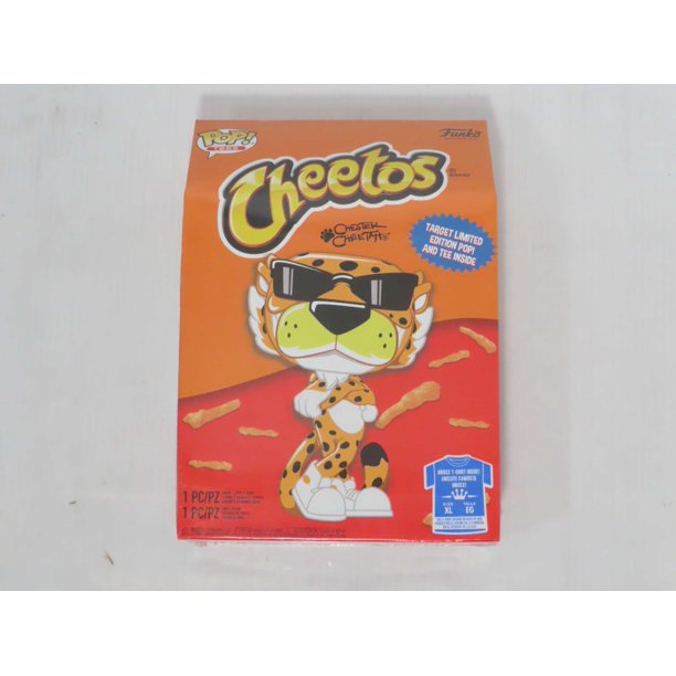 POP! Funko TEES - Cheetos Chester Cheetah (Glow in The Dark) and Tee ...