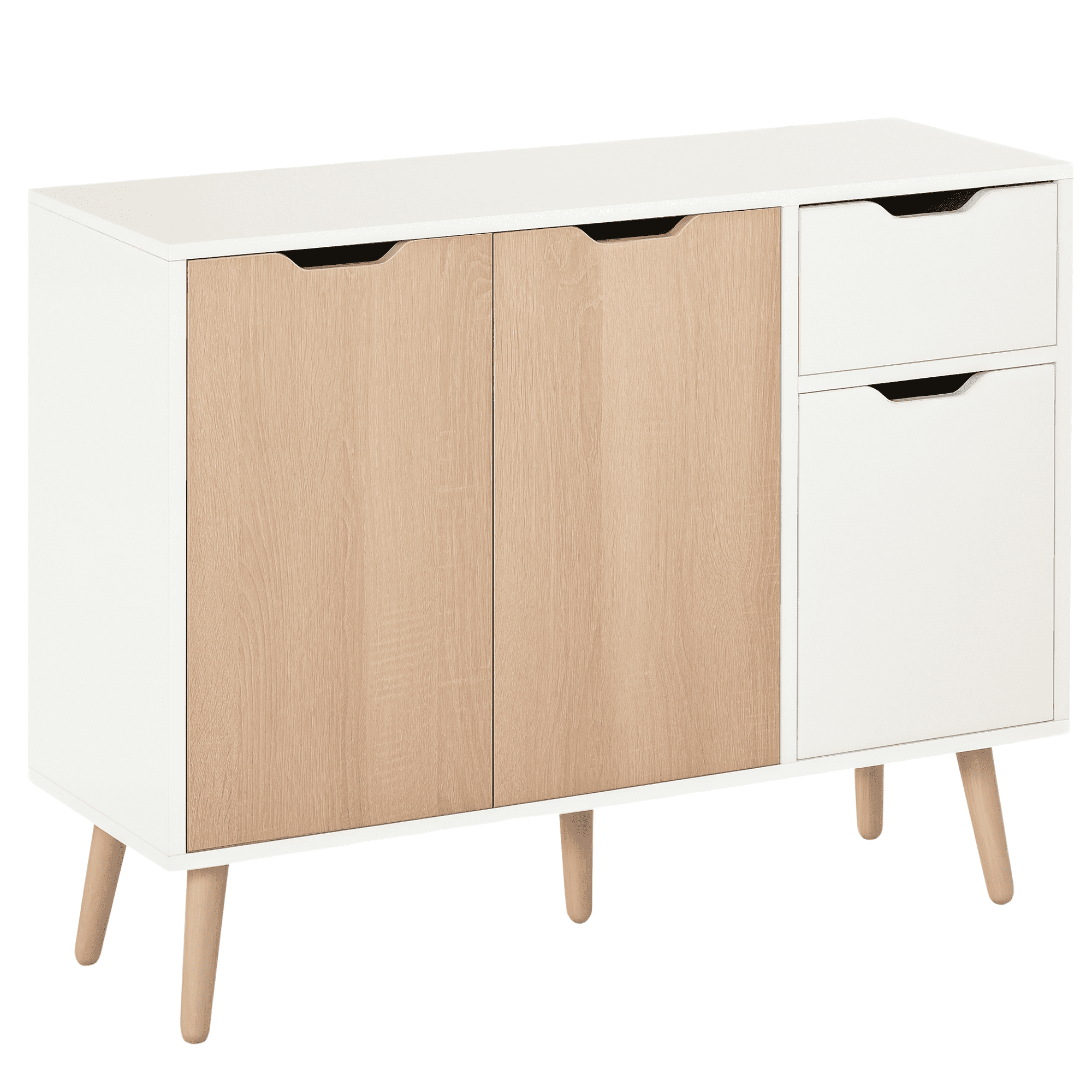 Click here for Homcom Sideboard Storage Cabinet With Drawer  Whit... prices