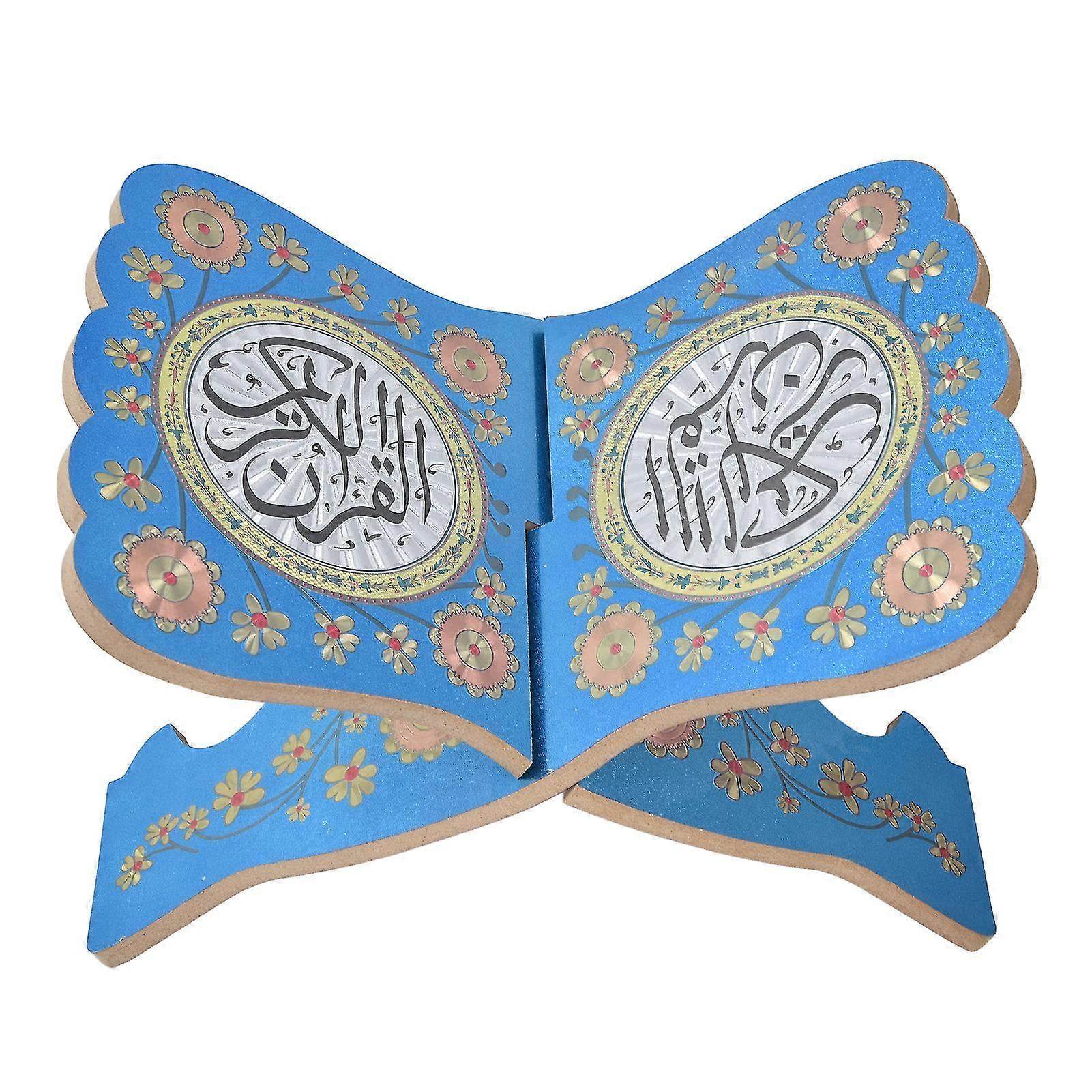 Quran Book Stand Holder Boxwood Bible Display Holders Rack For Muslim ...