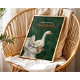 Affixzi Funny Bathroom Art Goose on Toilet Wall Decor Humorous Restroom ...