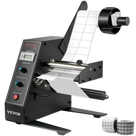 VEVOR Automatic Label Dispenser 110V, 12W AL-1150D Automatic Manual ...