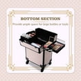 Byootique Cosmetology Case on Wheels Cosmetic Trolley Travel Art Deco ...