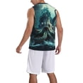 Basketball Jersey Athletic Sleeveless Tank Top Fitness Team Uniform ...